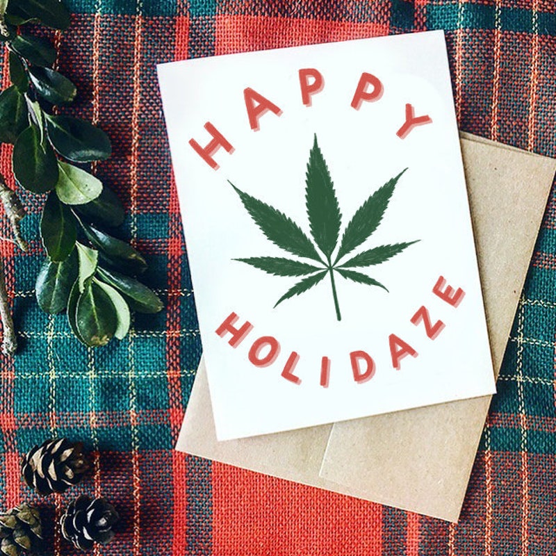 Cannabis Christmas - Etsy