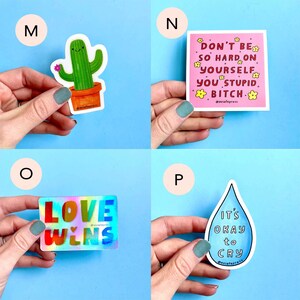 PICK YOUR STICKERS Sticker Pack Sticker Sheet Self Care Stickers ...