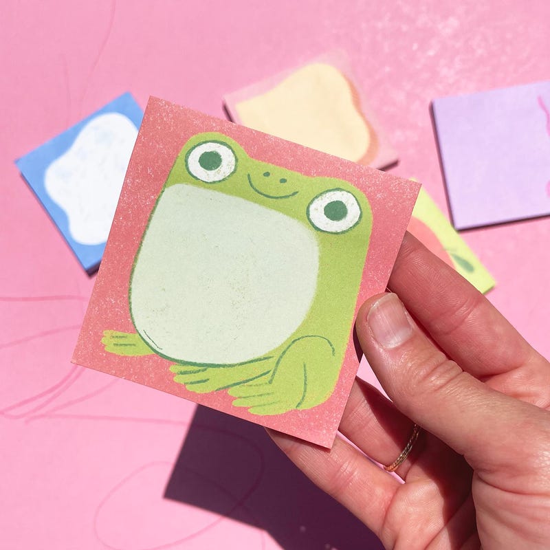 Cute Sticky Notes - Etsy