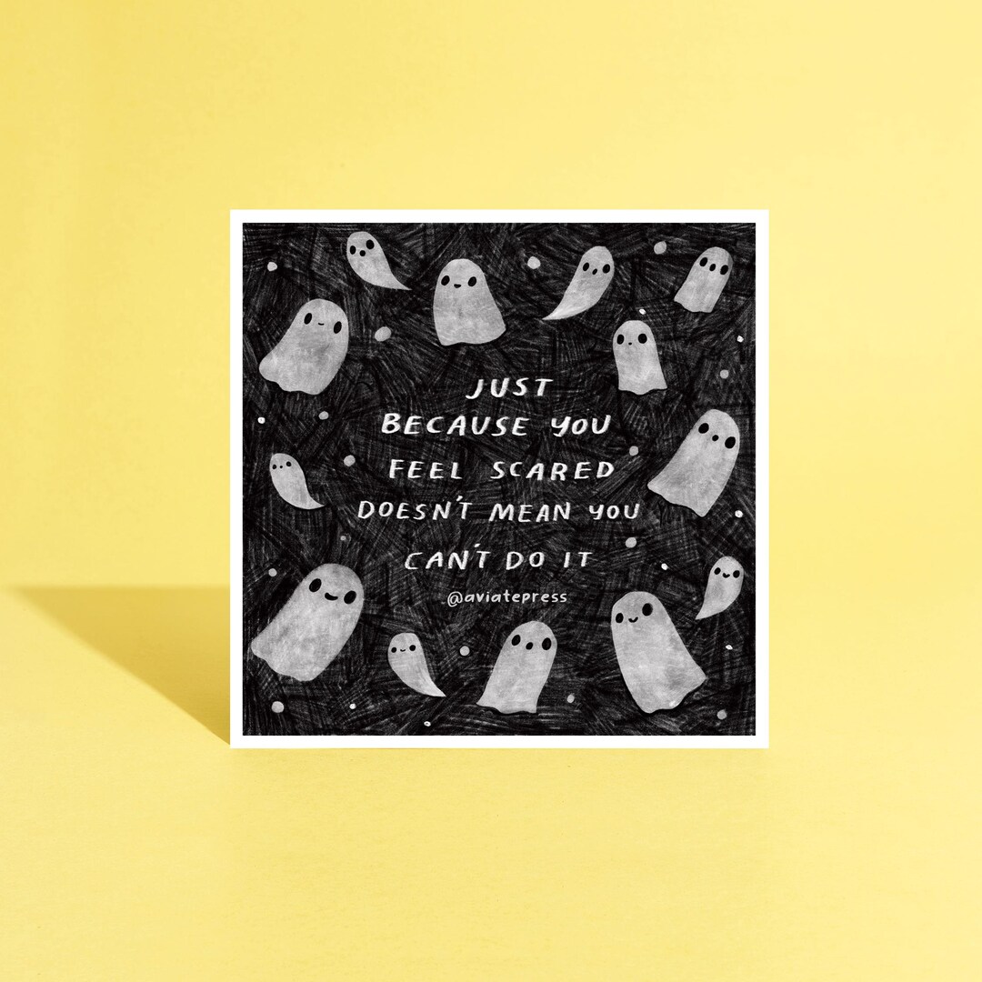 Spooky Art Print, Halloween Art Print, Decor Halloween, Halloween Ghost ...