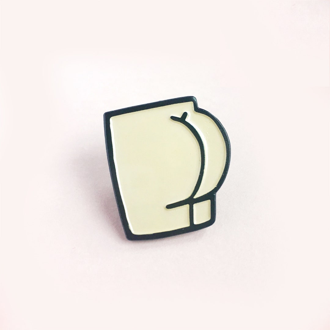 Enamel Butt Pin Booty Pin Big Butts Pin Lapel Pin Soft - Etsy