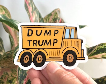 Dump Trump Sticker - Etsy