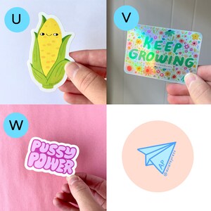 PICK YOUR STICKERS Sticker Pack Sticker Sheet Self Care Stickers ...