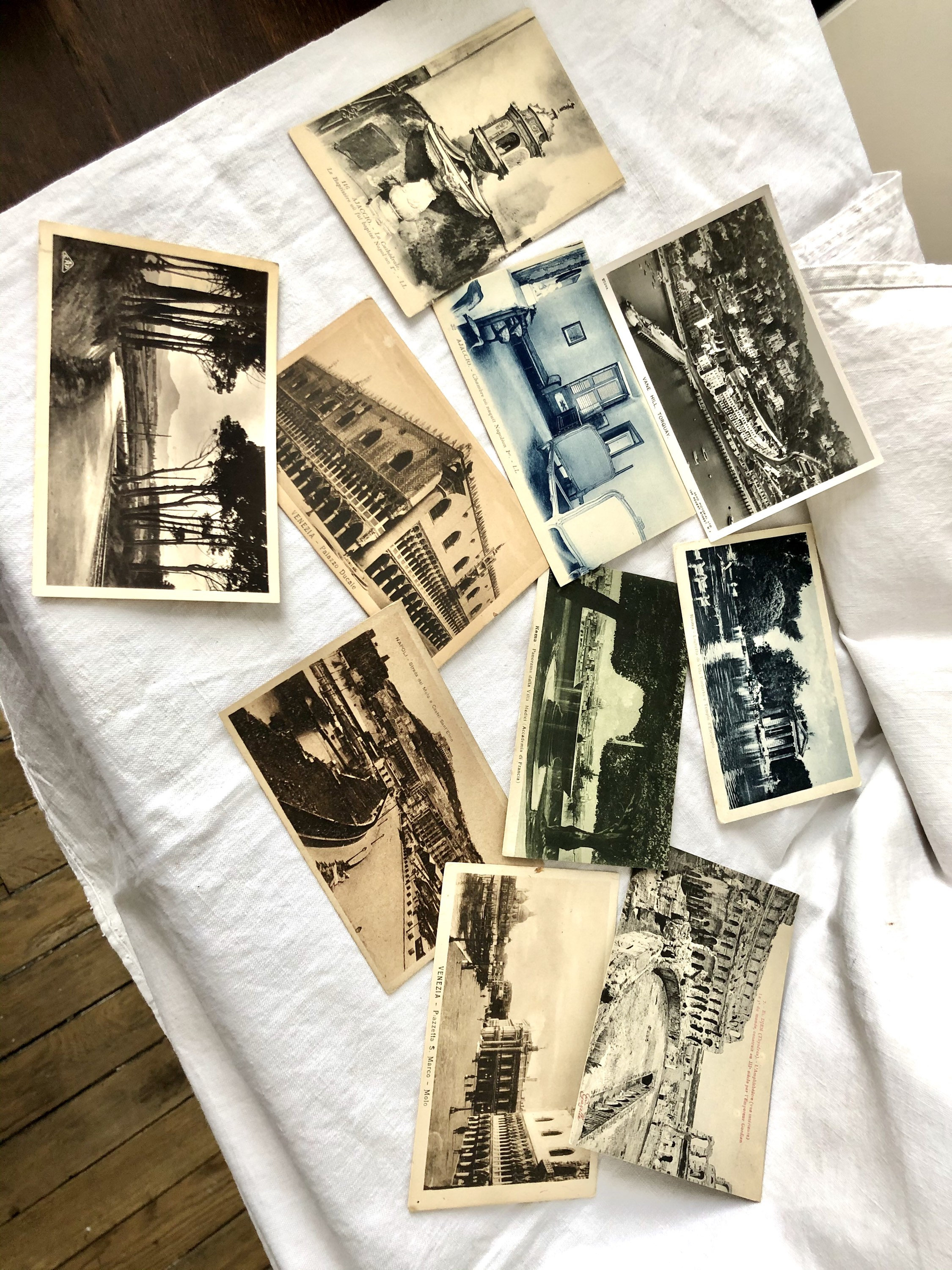 Set of 10 Old Postcards - Etsy