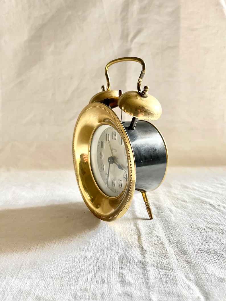 Vintage German Kaiser Mechanical Alarm Clock in the Shape of a - Etsy