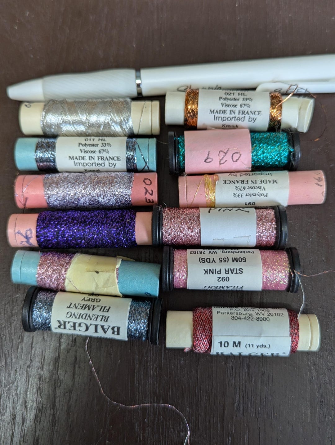 Vintage Balger Blending Filament Lot - Etsy