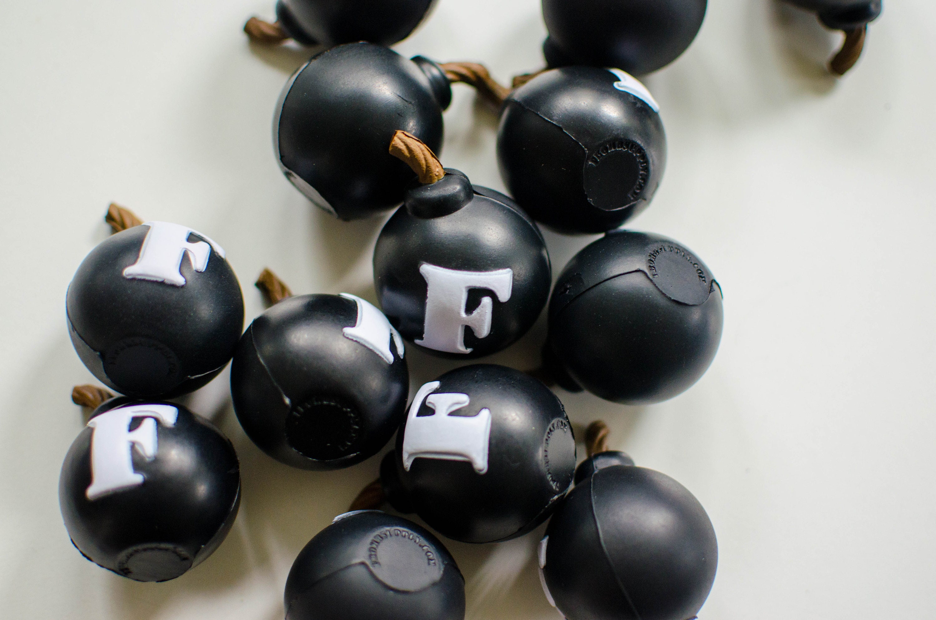 F-bomb Rubber Gag Toy (pack of Four) *please Read Dimensions* - Etsy