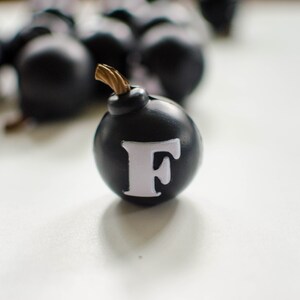 F-bomb Rubber Gag Toy (pack of Four) *please Read Dimensions* - Etsy