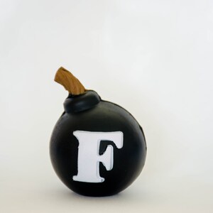 F-bomb Rubber Gag Toy (pack of Four) *please Read Dimensions* - Etsy