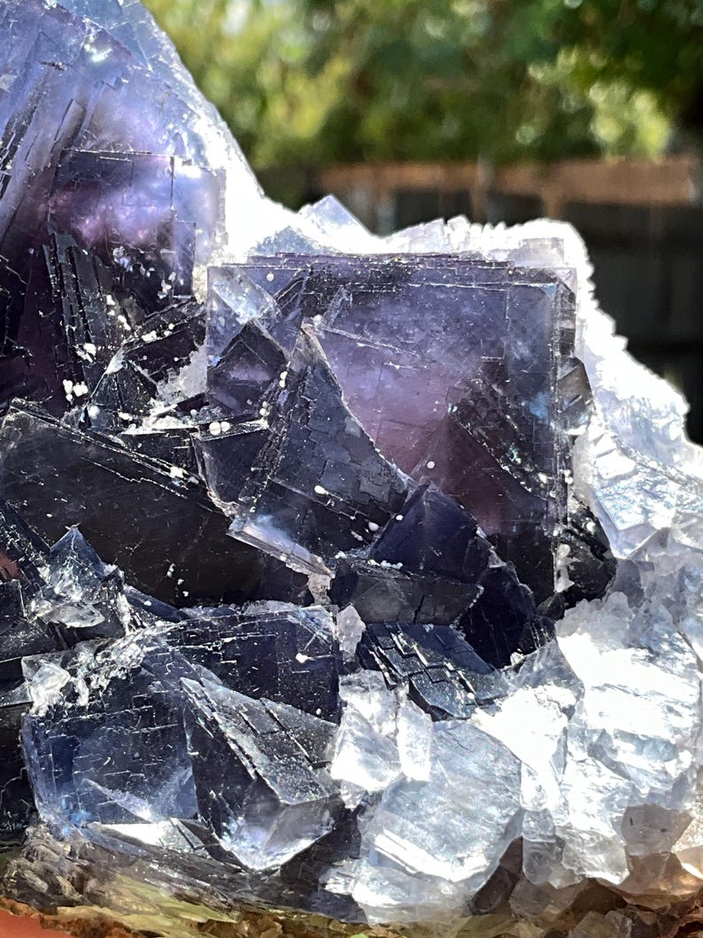 BLUE PHANTOM FLUORITE From Mekhtar, Pakistan - Etsy