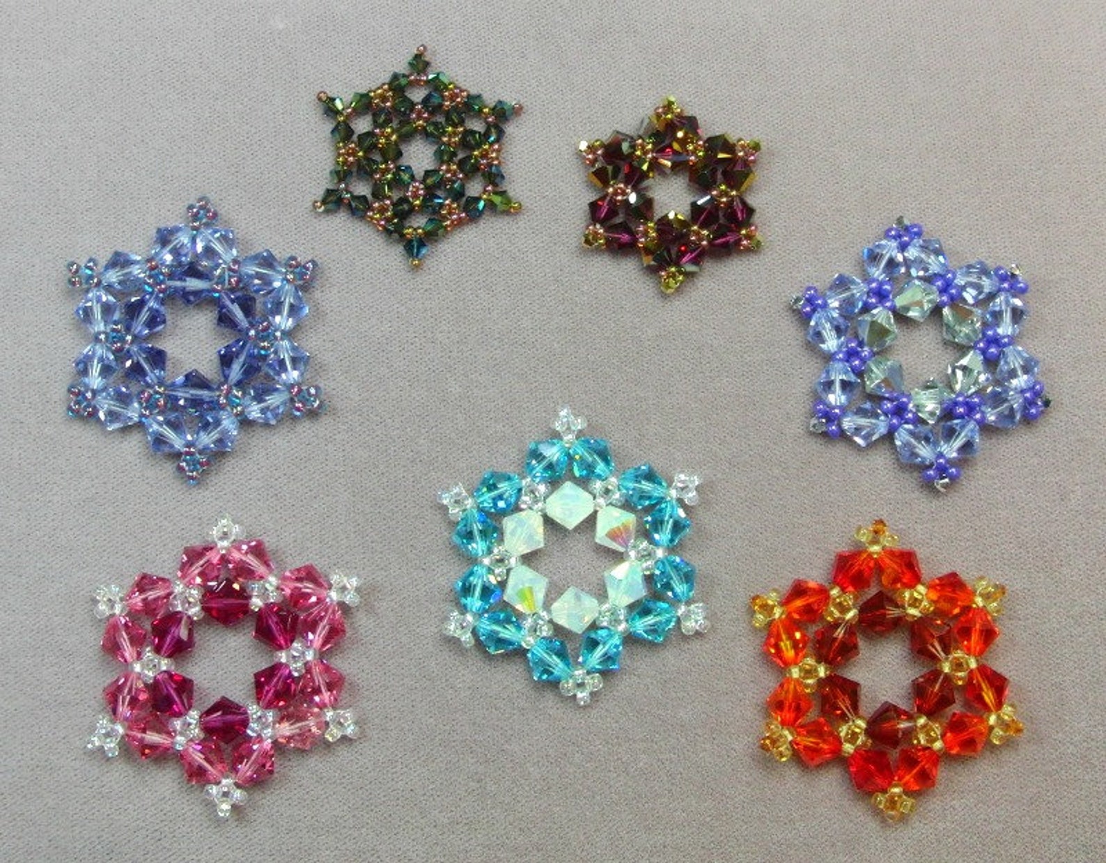 Swarovski Crystal Snowflake Pattern Snowflake Ornament Snowflake ...