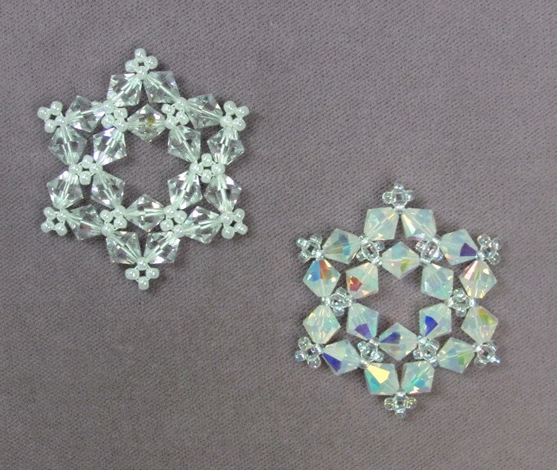 Swarovski Crystal Snowflake Pattern Snowflake Ornament Snowflake ...