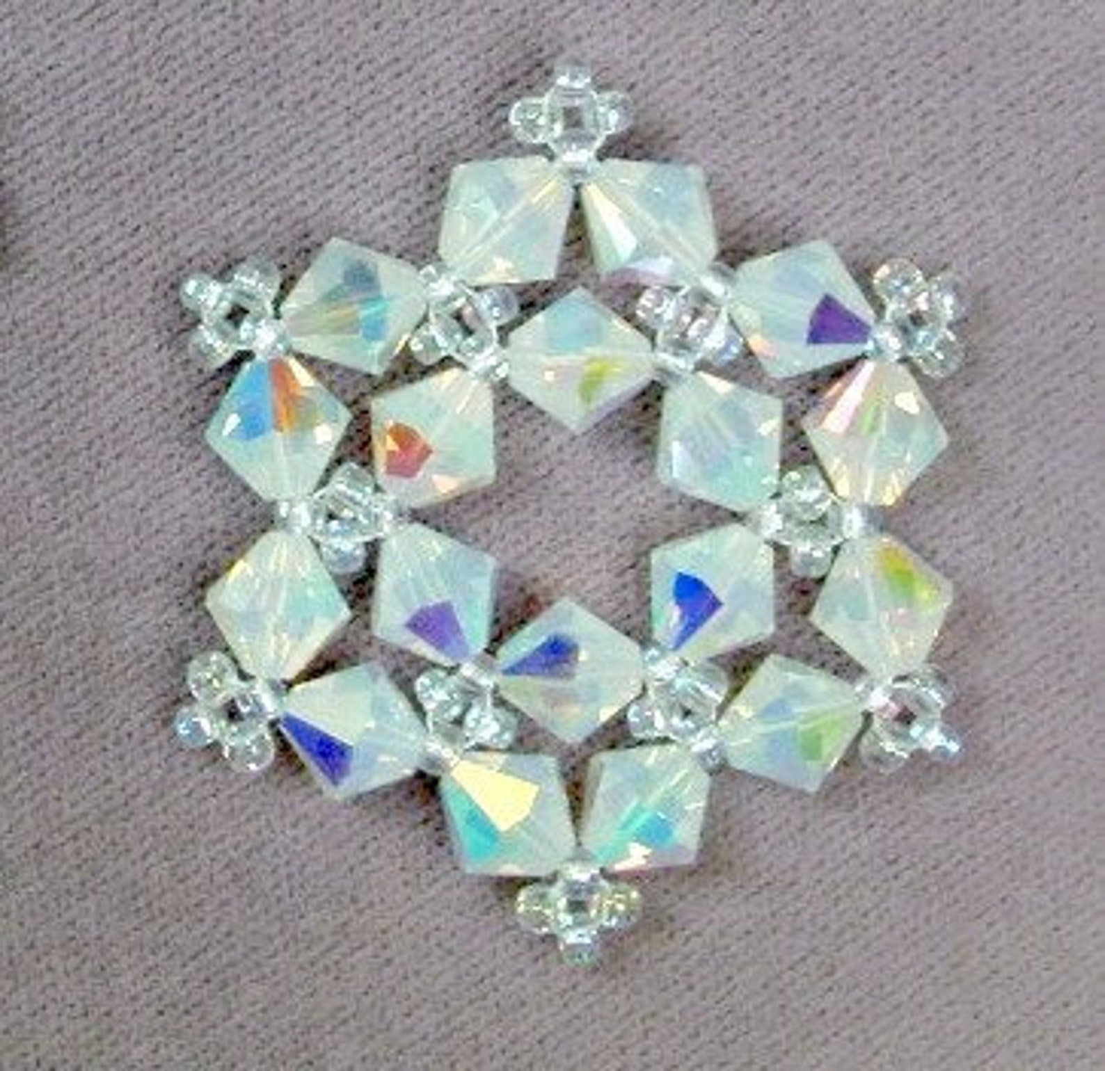 Swarovski Crystal Snowflake Pattern Snowflake Ornament Snowflake ...