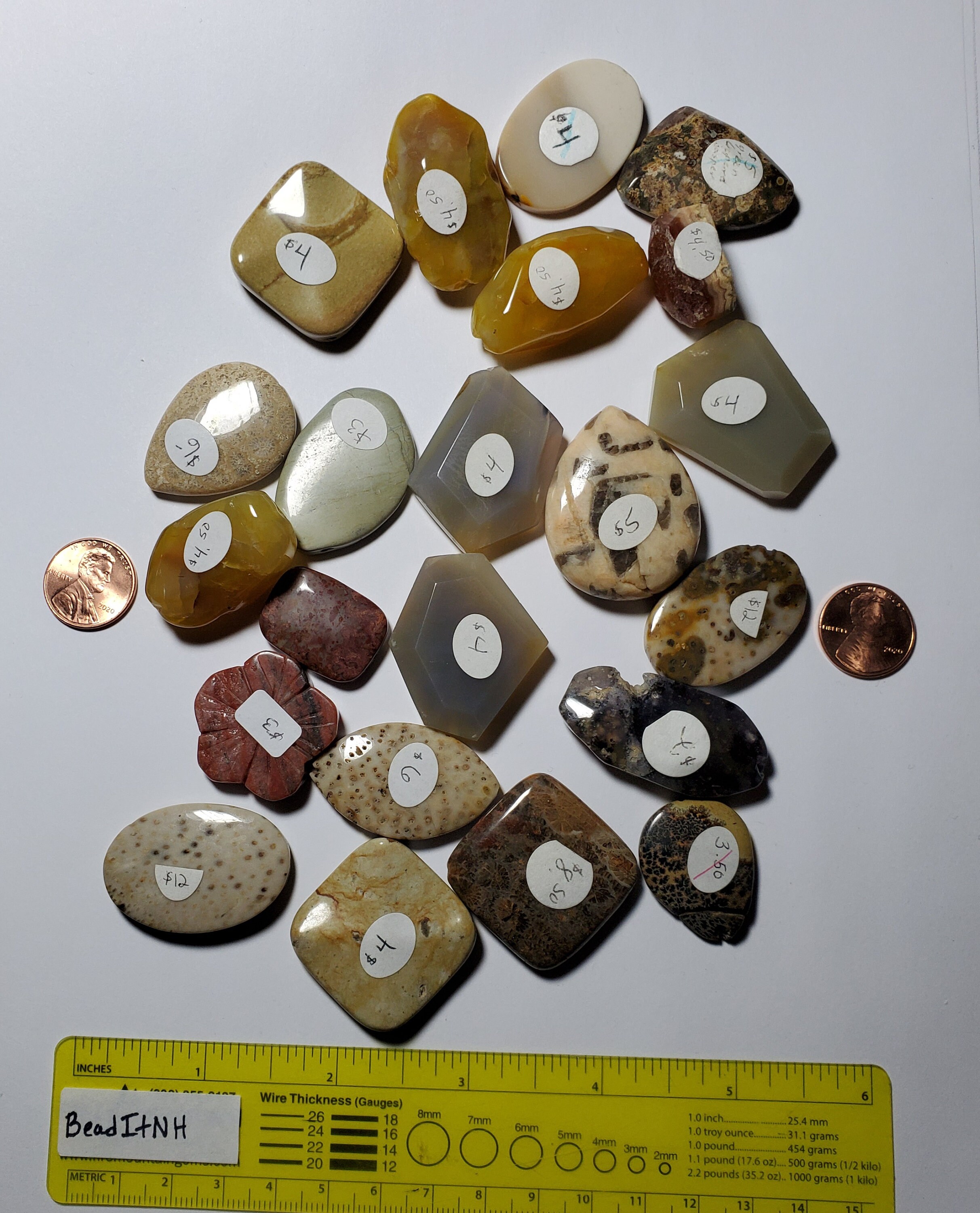 Stone Pendants Stone Centerpieces Stone Focals Center - Etsy