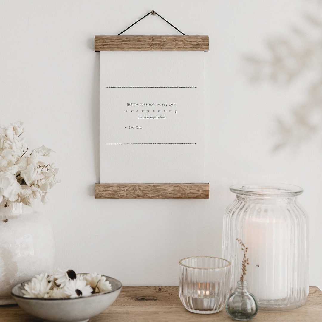 Custom Typed Quote Print: Vintage Typewriter, Eco-friendly Wall Art - Etsy