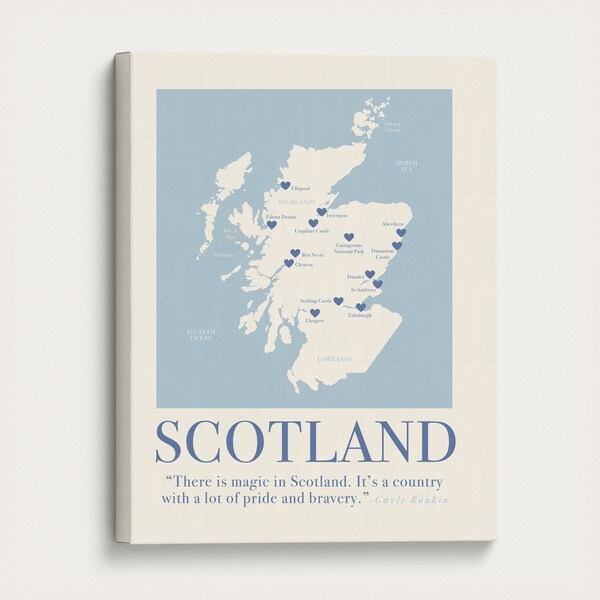 Scotland Poster - Etsy