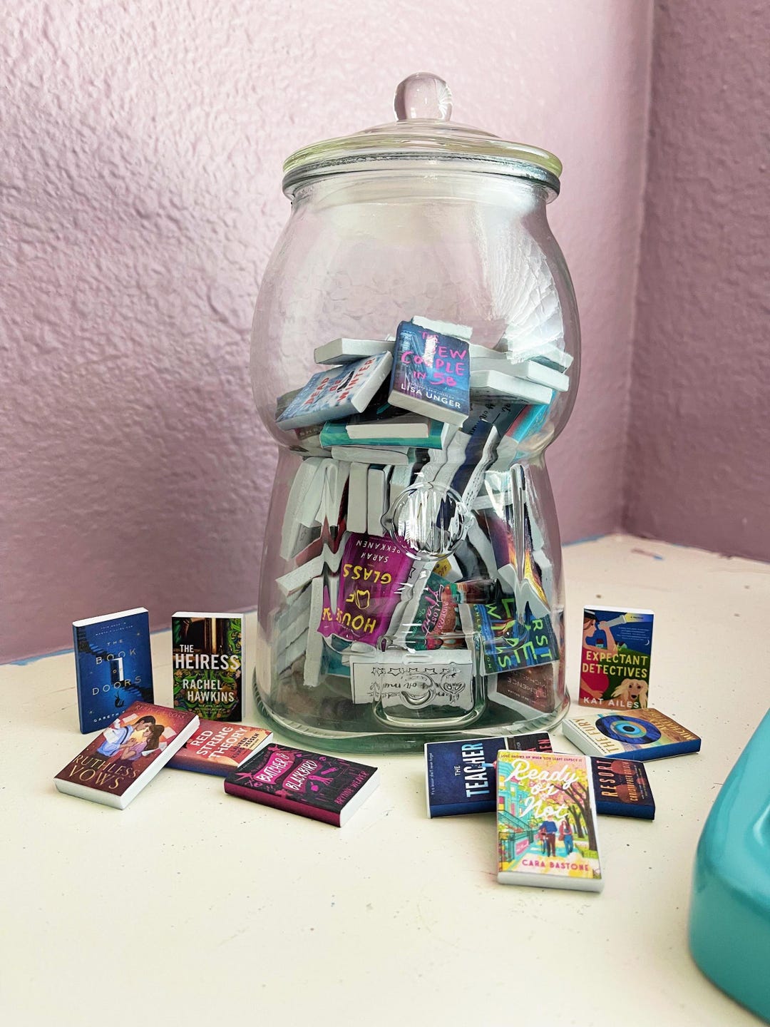 Mini Book Template for to Be Read Jar- Editable Template - Etsy