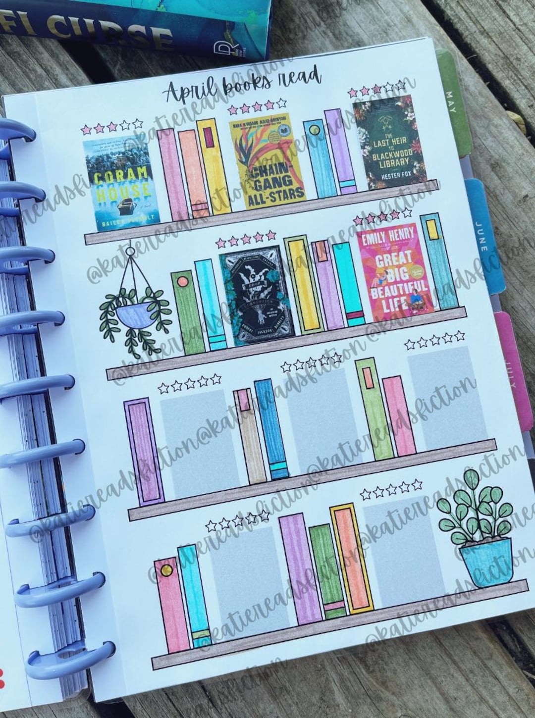 2026 A5 FULL DOWNLOAD Reading Journal Printable - Etsy