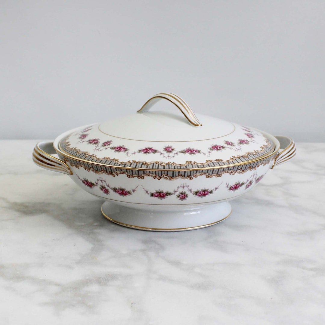 Noritake Ridgewood 5201 Fine Bone China 8 3/4 Covered - Etsy
