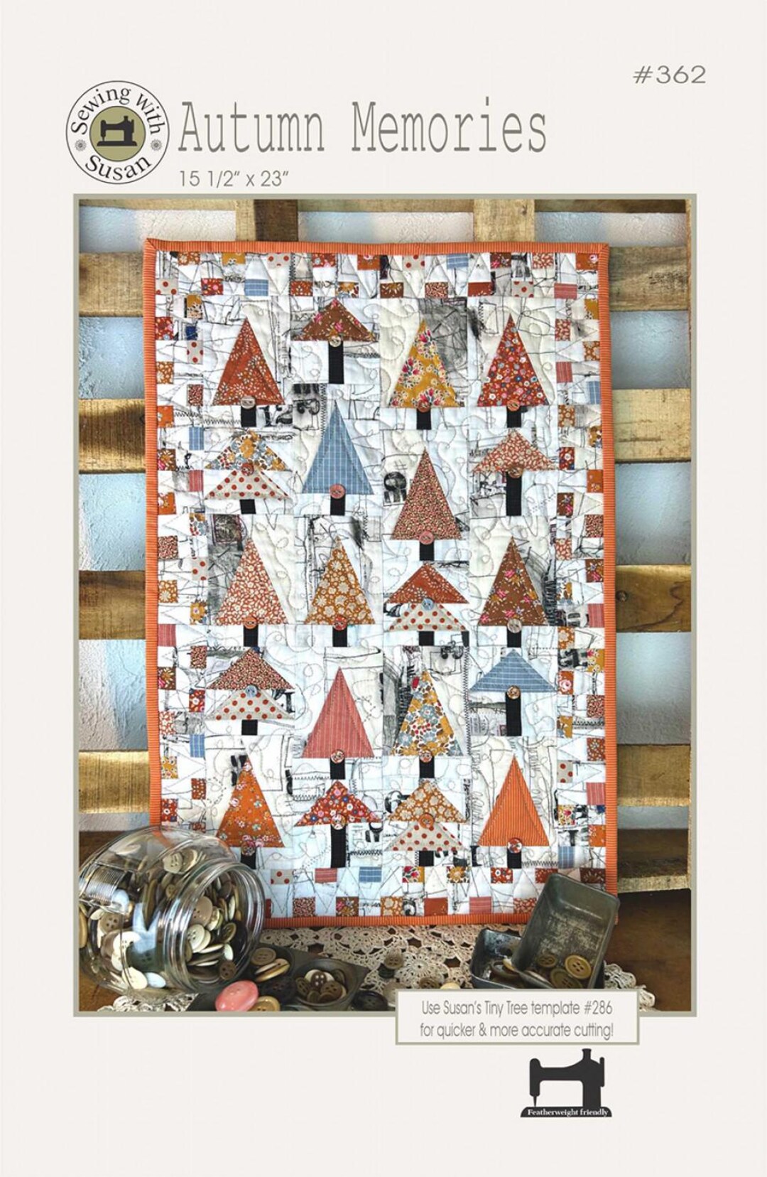 PREORDER: Autumn Memories Quilt Pattern-suzn Quilts-susan Marth - Etsy