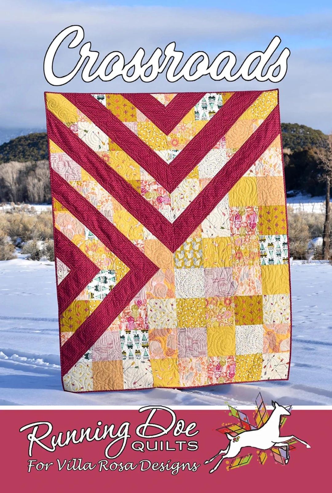 Crossroads PDF Quilt Pattern Download: Villa Rosa Designs Quilt Pattern ...
