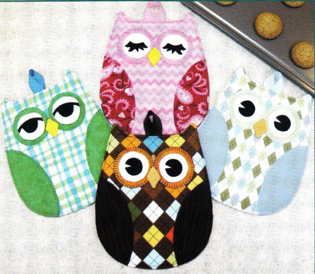 HOT Who-owl Pot Holder Pattern-suzanne Shore - Etsy