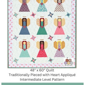 Guardian Angels Quilt Pattern by Easy Piecy Quilts Juliah Tiedeman - Etsy