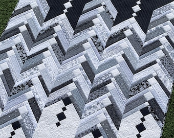 Twirl Quilt Pattern-amanda Murphy Designs Quilt Pattern-amanda Murphy ...