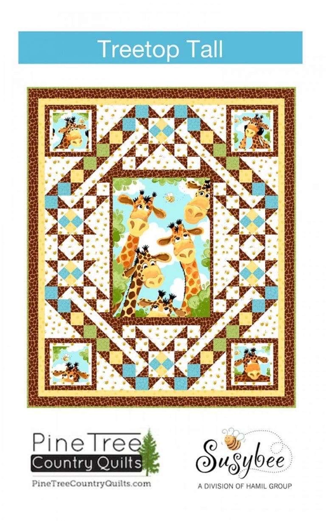 Treetop Tall PDF Quilt Pattern-pine Tree Country Quilts-sandy Boobar ...
