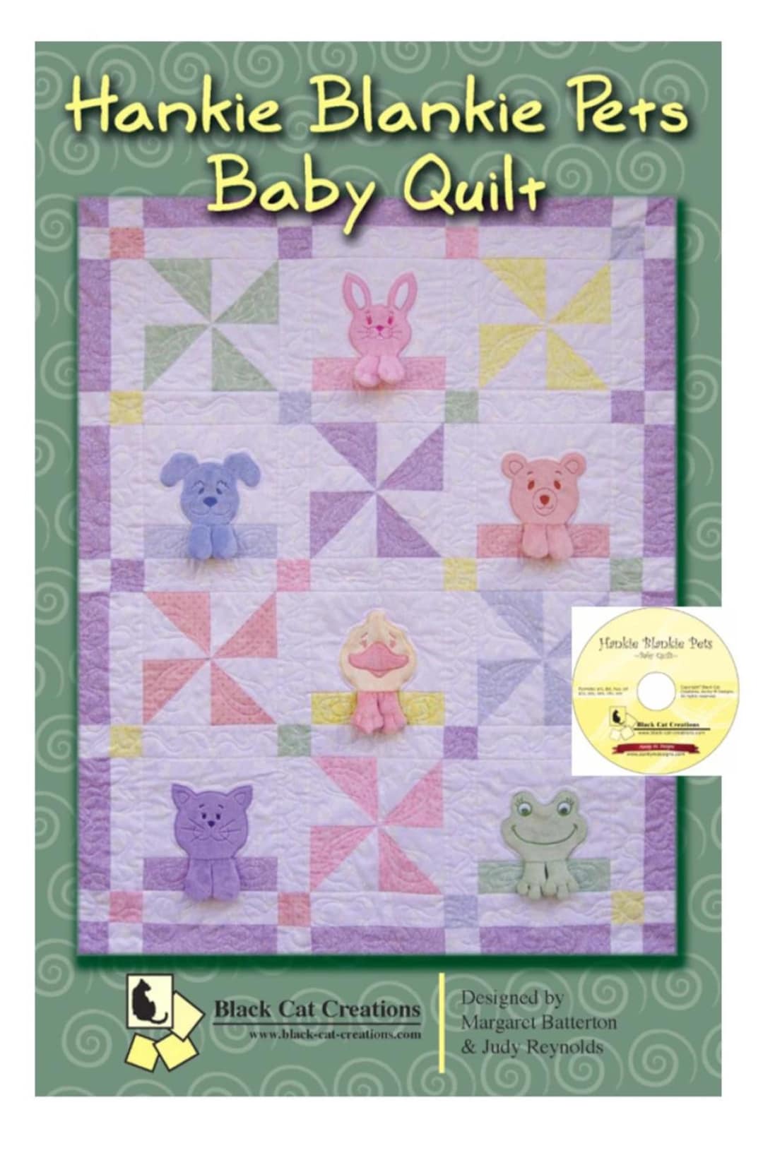 Hanky Blankie Pets Baby Quilt Pattern PDF Quilt Pattern-pieced/hand ...