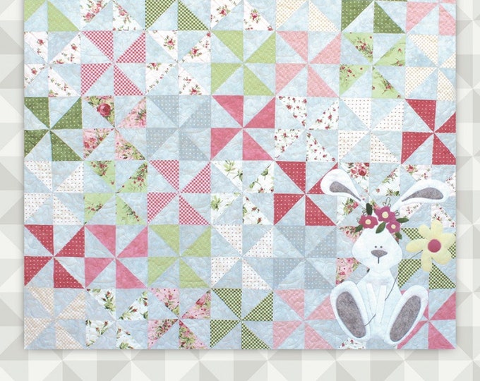 COUNTRY BUNNIES Quilt Pattern by the Pattern Basket Margot - Etsy