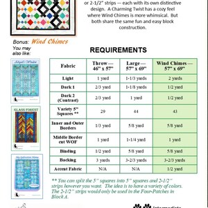 PDF A Charming Twist Quilt Pattern PDF Quilt Pattern-pieced Quilt ...
