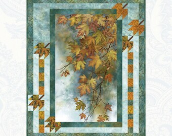 Astral Vision-panel Quilt Pattern- Bound to Be Quilting - Etsy