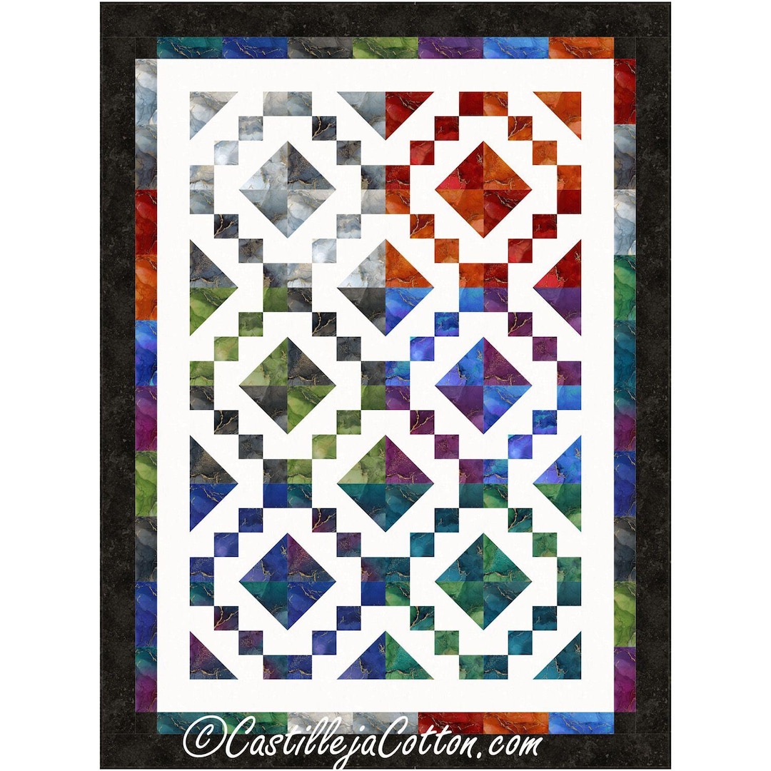 Midas Jewel Box Quilt Pattern PDF Quilt Pattern-diane Mcgregor ...