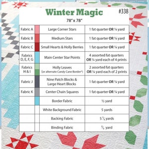 Winter Magic Quilt Pattern-a Bright Corner-andy Knowlton-snowflake ...