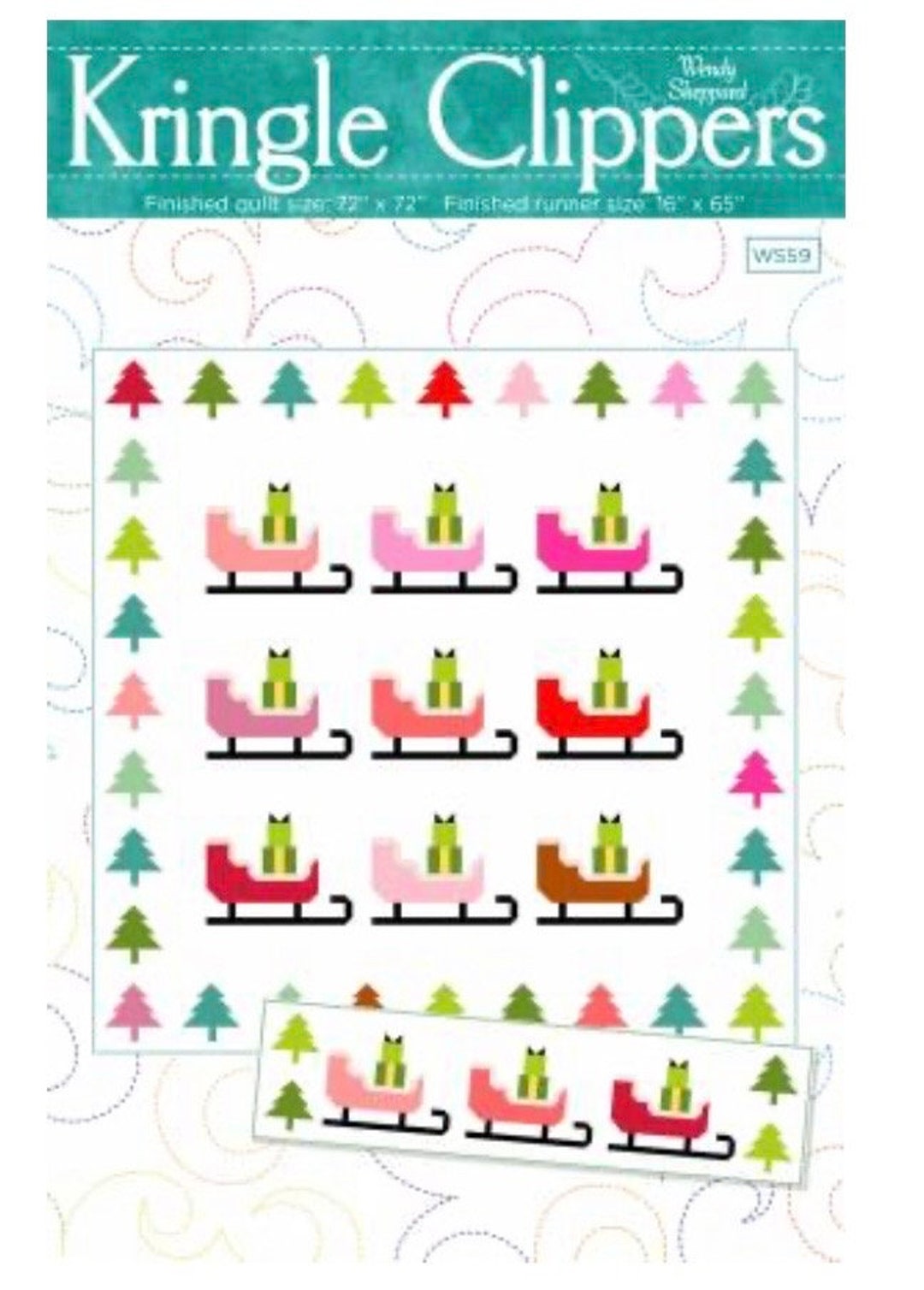 Kringle Clippers Quilt Pattern by Wendy Sheppard - Etsy