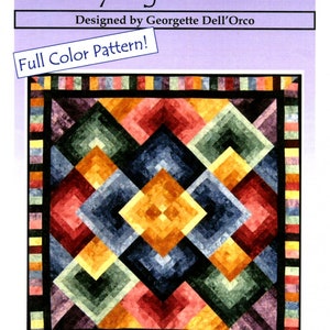Flying Colors Quilt Pattern Cozy Quilt Designs-georgette Dell'orco - Etsy