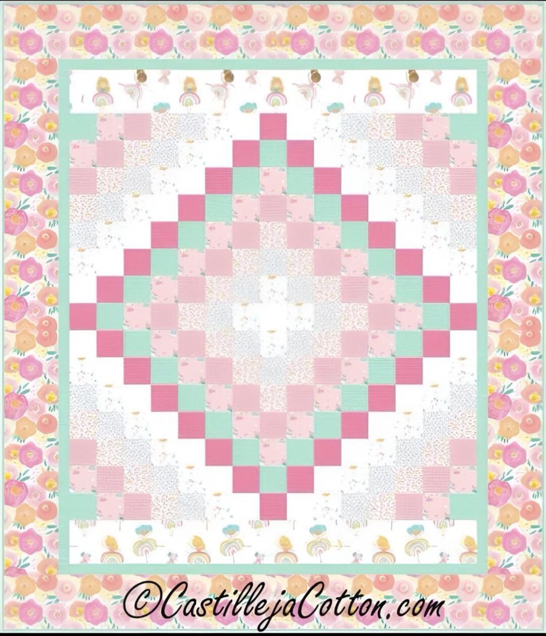 Eight TAW Crib Quilt Pattern-pdf Quilt Pattern-diane Mcgregor ...