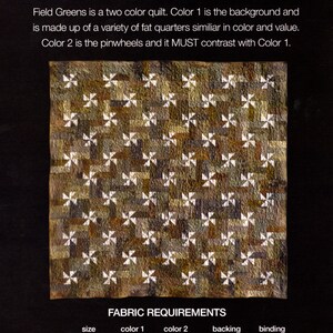 FIELD Greens-pinwheel Quilt Pattern* Kenna Ogg* Madison Cottage Designs ...