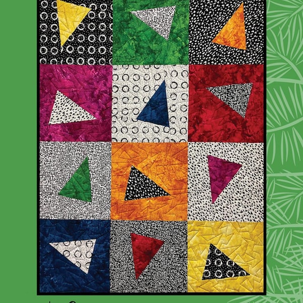 Geometric Quilt - Etsy
