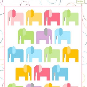 Stomping Grounds-elephants Quilt Pattern- Wendy Sheppard - Etsy