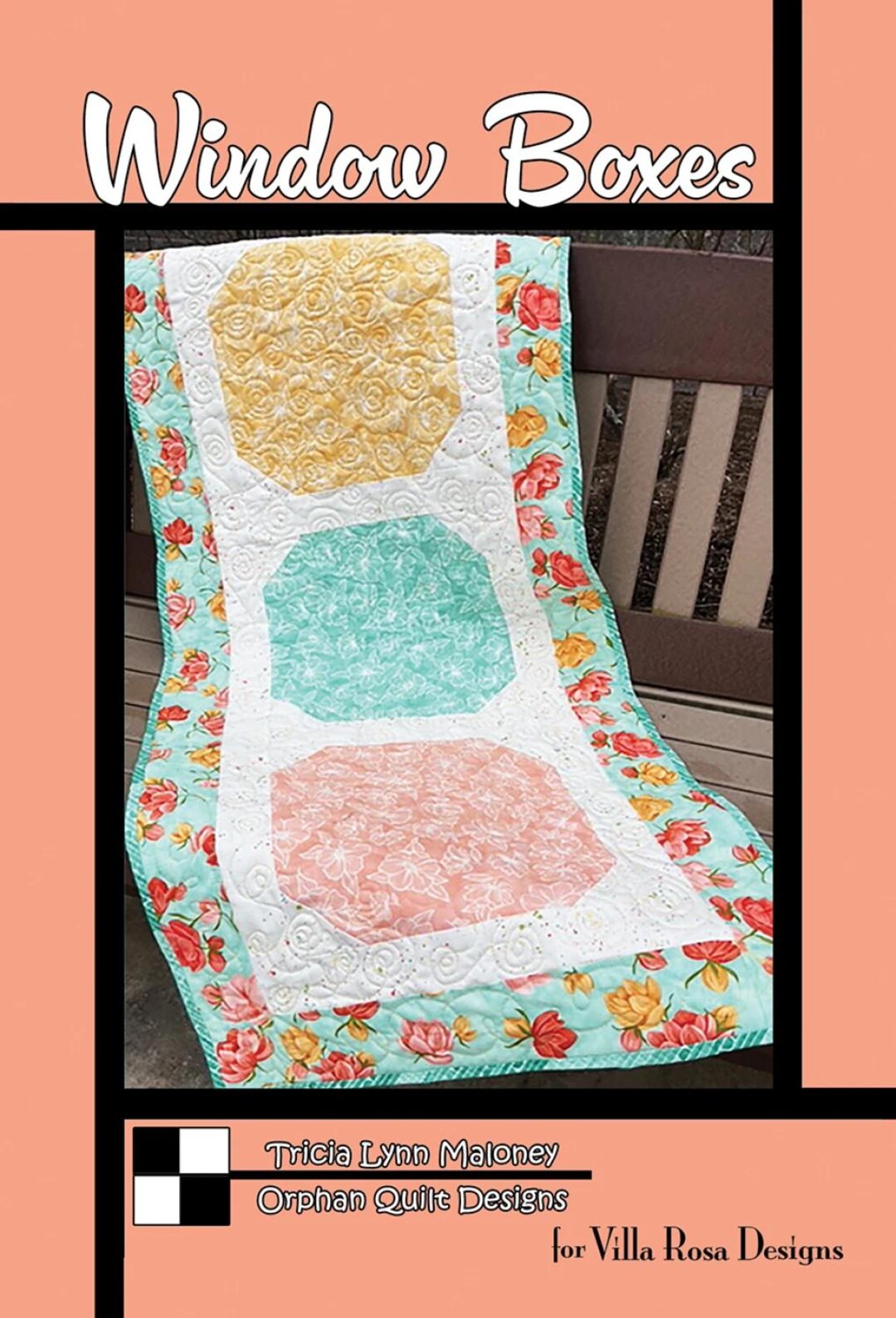 Window Boxes Quilt Pattern PDF Quilt Pattern-villa Rosa Instant ...