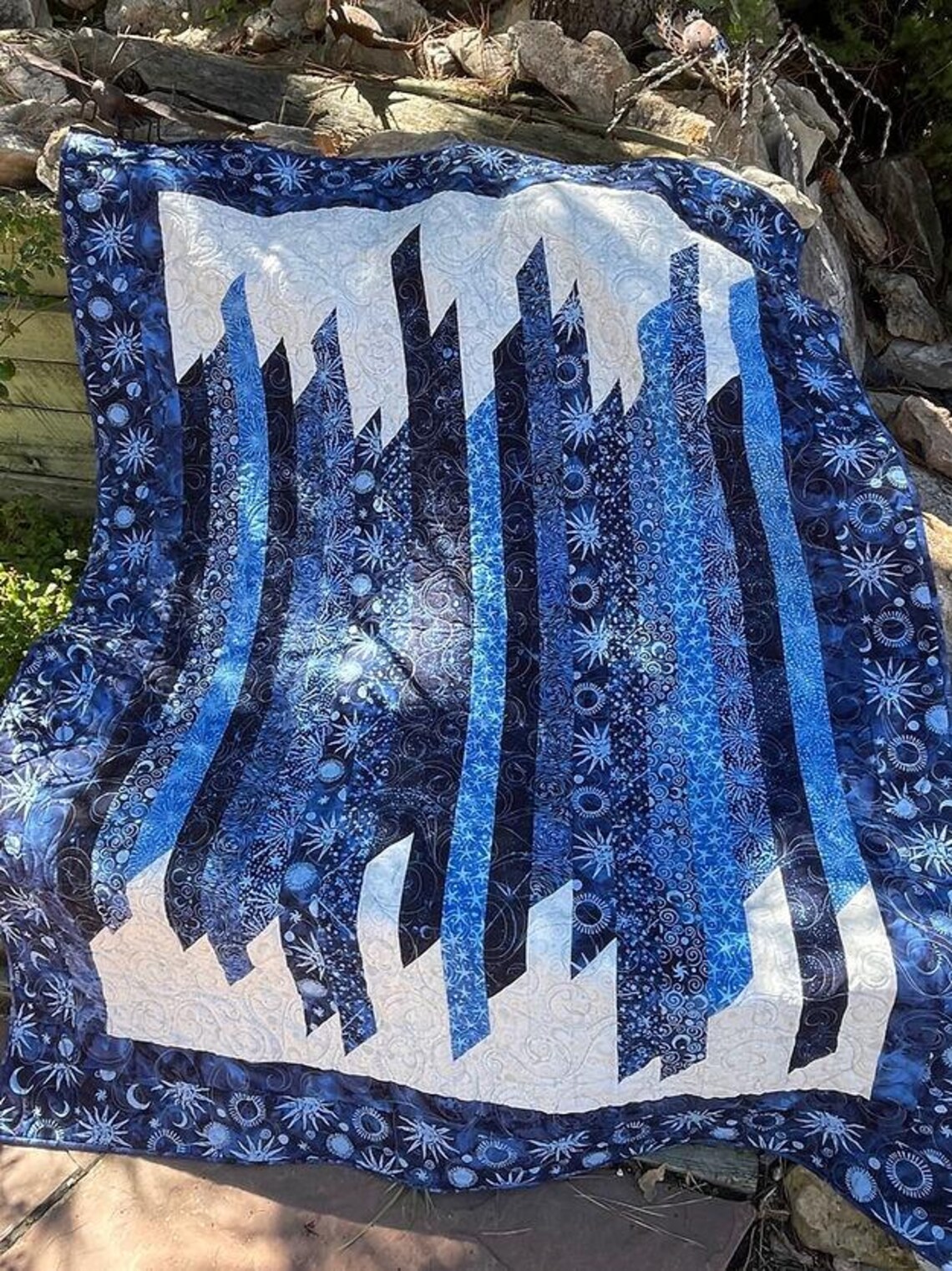 Slide Rule PDF Quilt Pattern- Pieced Quilt Pattern by Kari Nichols for ...