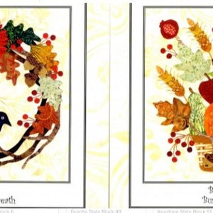 Baltimore Autumn Quilt Pattern-complete Set-p3 Designs-pearl Pererira ...