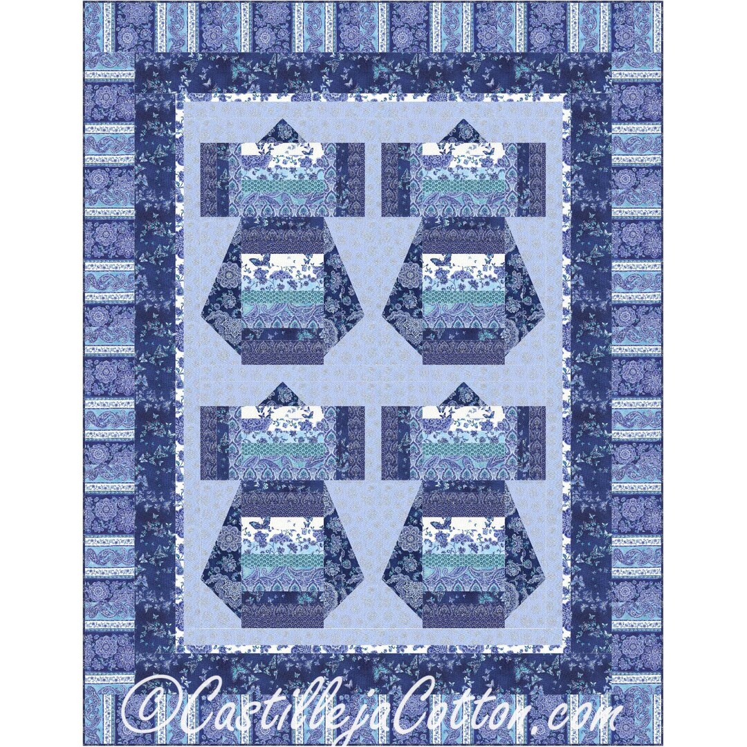 Oriental Traditions Quilt Pattern PDF Quilt Pattern-diane Mcgregor ...