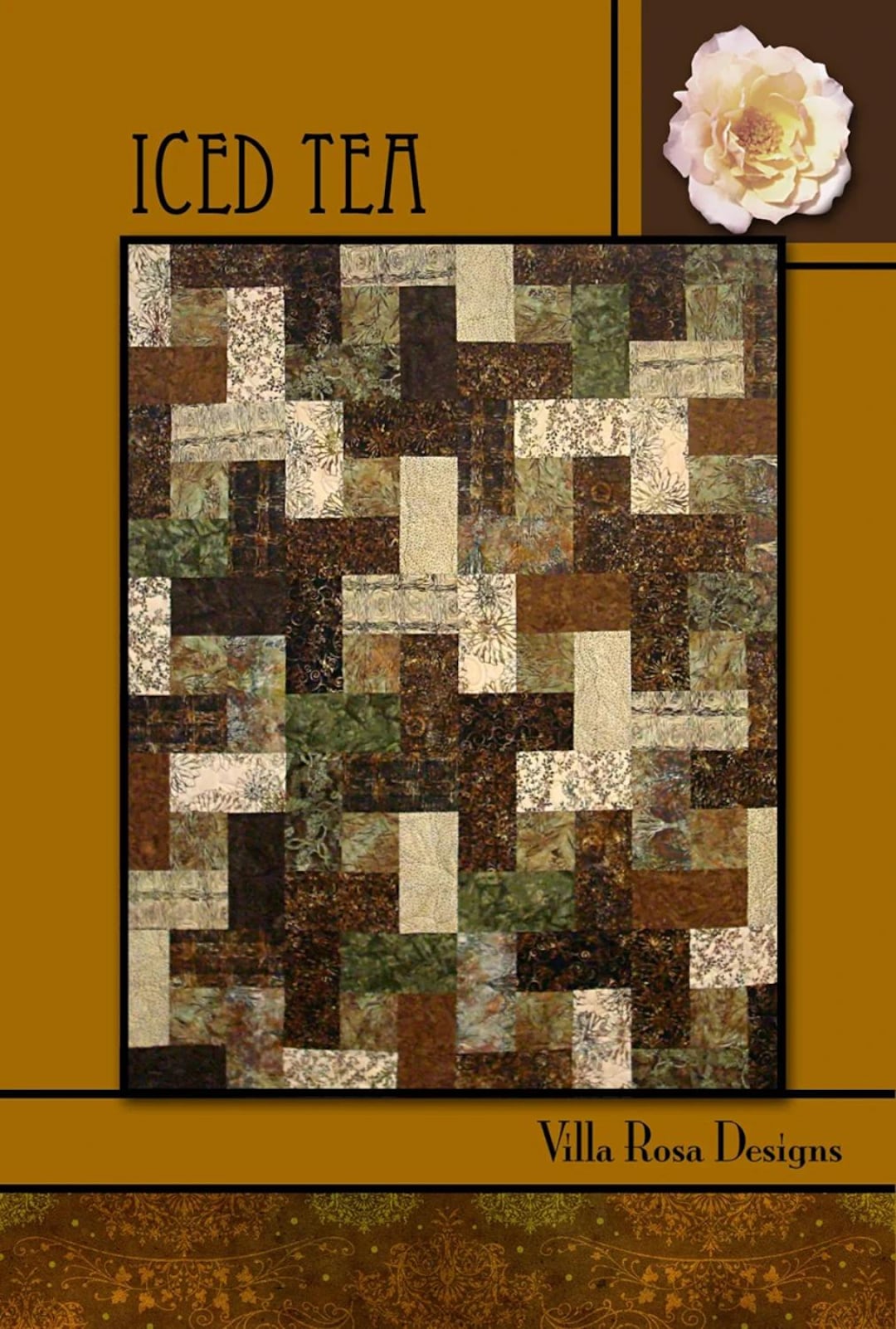 Iced Tea Quilt Pattern PDF Quilt Pattern-villa Rosa Instant Download ...