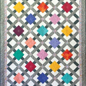 Skylight Quilt Pattern PDF Quilt Pattern-pieced Quilt Pattern by Black ...