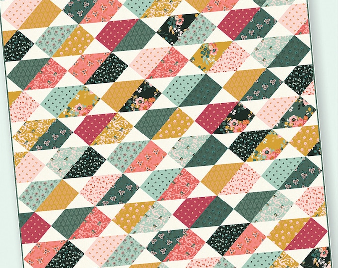 Twirl Quilt Pattern-amanda Murphy Designs Quilt Pattern-amanda Murphy ...