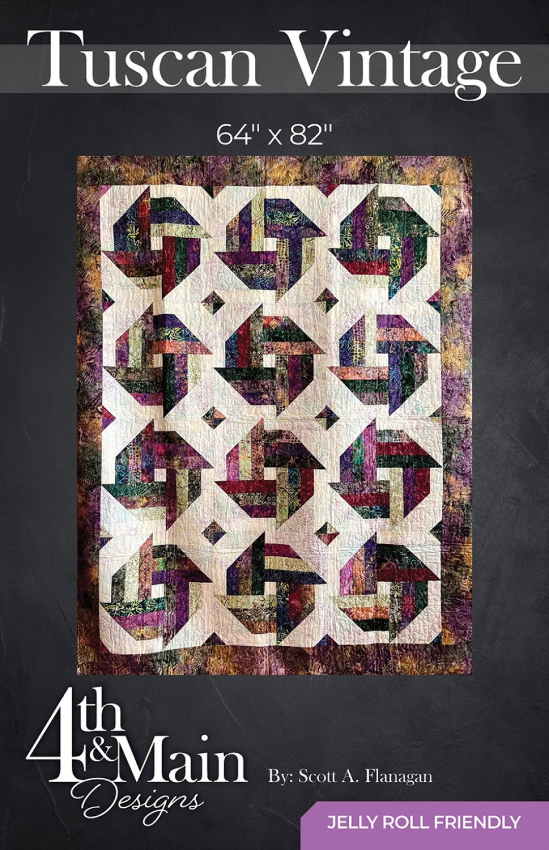 Tuscan Vintage Quilt Pattern by 4th & Main Scott Flanagan - Etsy