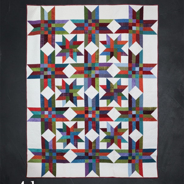 Falling Stars Quilt Pattern - Etsy